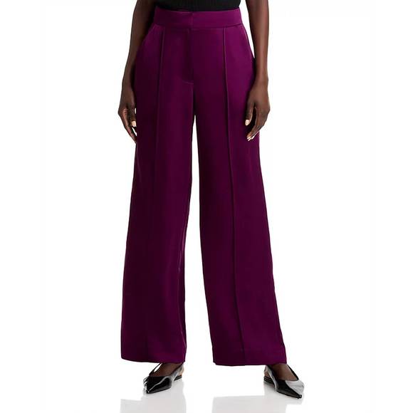 SIMKHAI | Pants & Jumpsuits | New Simkhai Kyra Wide Leg Pant In Acai ...